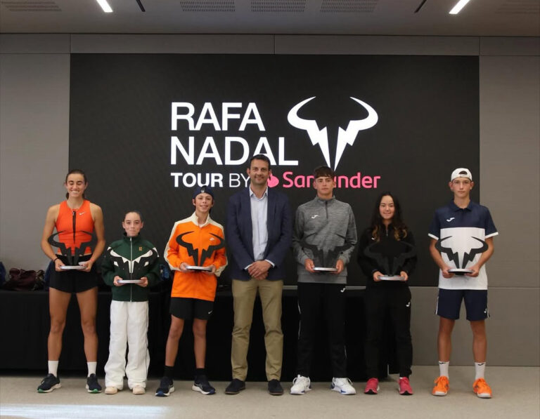 OLÍVIA POINSOT I ALEIX GALINDO, CAMPIONS DEL MASTER RAFA NADAL TOUR ...